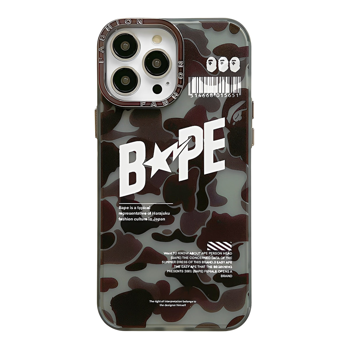 Trendy BAPE iphone Case – BELKCASE