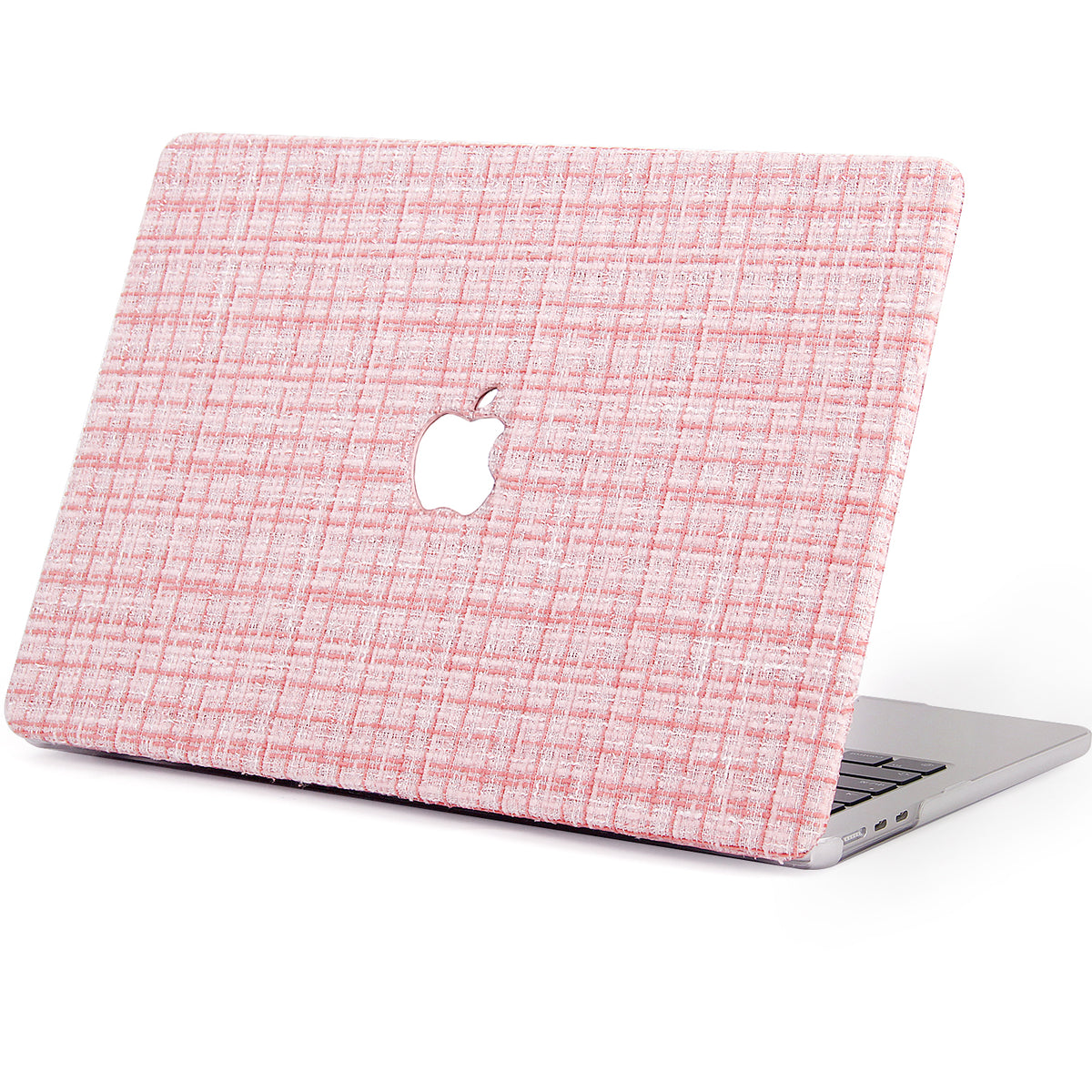 Woven Fiber Velvet Pink MacBook Case – BELKCASE