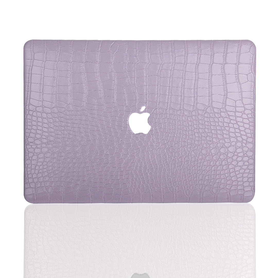 Faux Crocodile Purple MacBook Case | BELKCASE