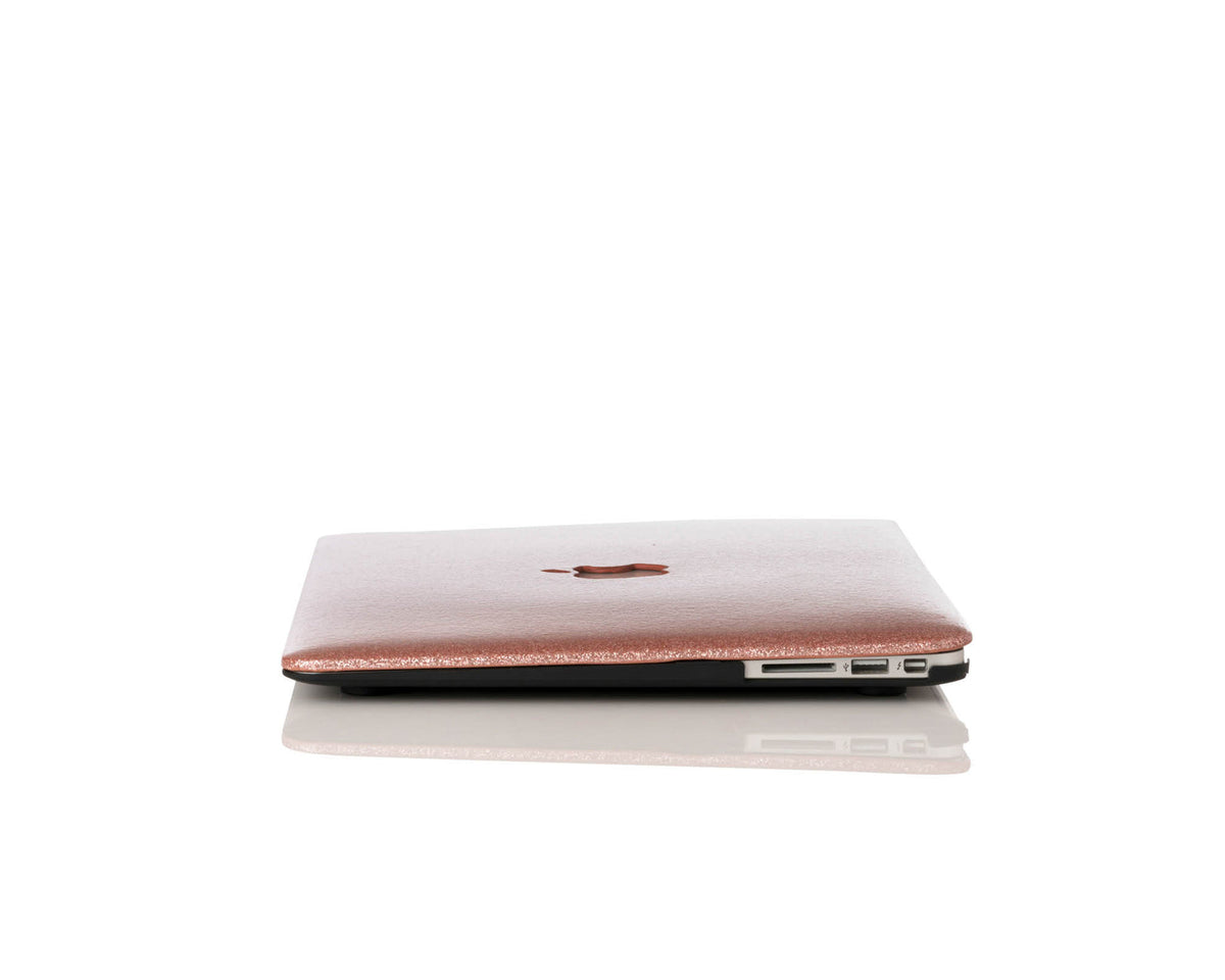 Glitter Rose Gold Macbook Case | BELKCASE