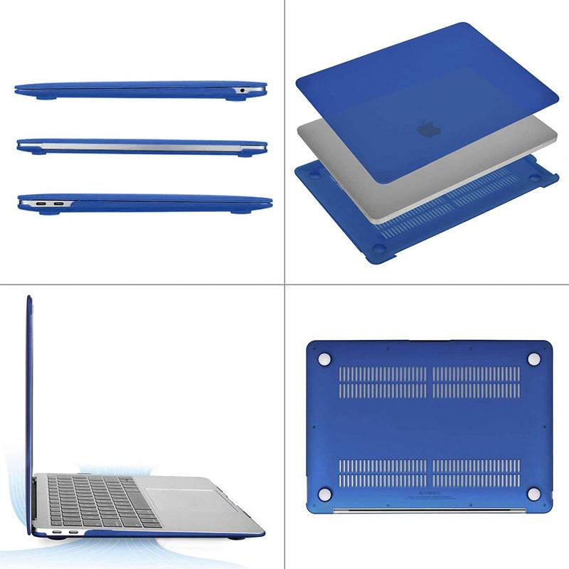 Frosted Dark Blue | Macbook case customizable | BELKCASE